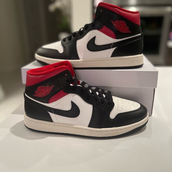 Nike | Shoes | Jordan Mid Gym Red Panda Dunks Never Worn | Poshmark